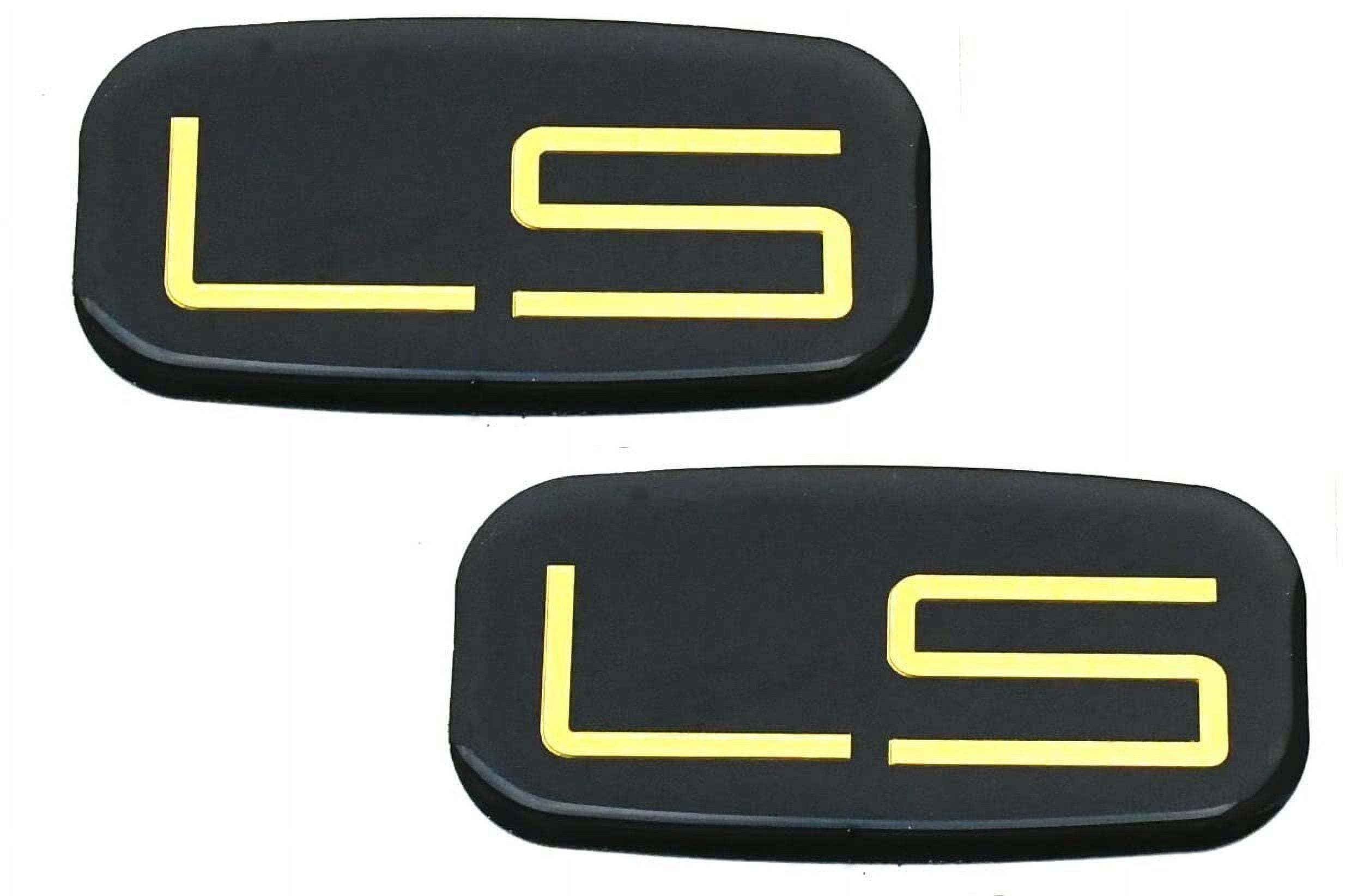 2Pcs LS Cab Emblems 3D Badge Logo Roof Pillar Compatible with 99-07 ...