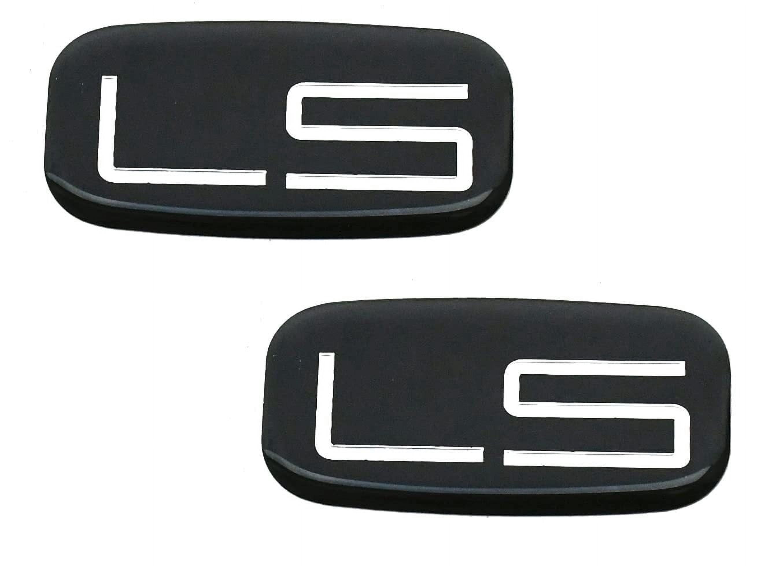2Pcs LS Cab Emblems 3D Badge Logo Roof Pillar Compatible with 99-07 ...