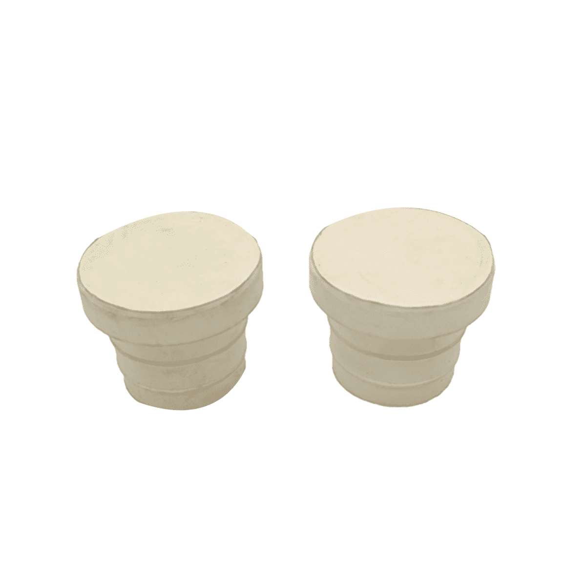 2Pcs Ladder Rubber Stopper Bumper,Replacement Safety Guard Swimming ...