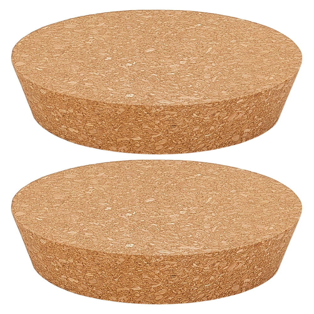 2Pcs Large Cork Stoppers 5~6 Inch Wood Bottle Lids Tapered Cork Plugs ...