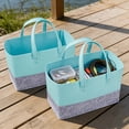 2Pcs Large Foldable Fishing Gear Storage Bag, Portable Multi-purpose ...