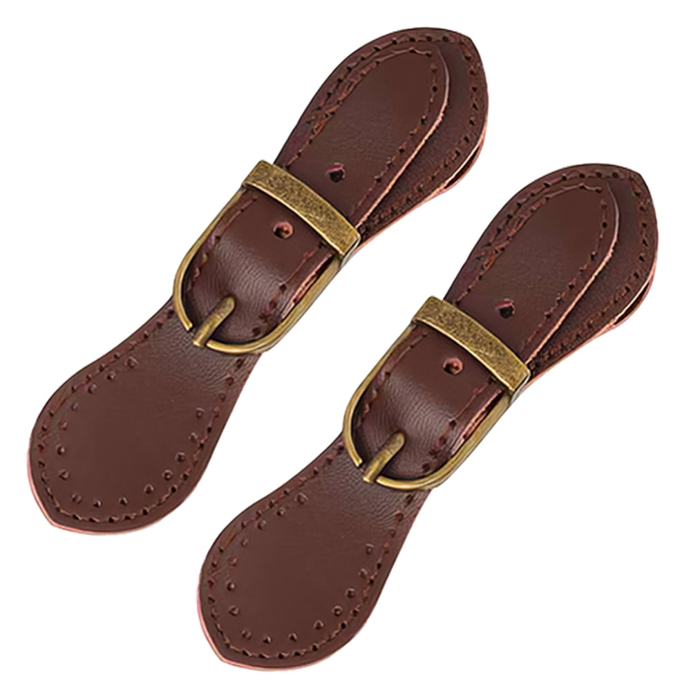 2Pcs Leather Toggle Buckle for Bag Sweater Jacket Coat DIY Sewing ...