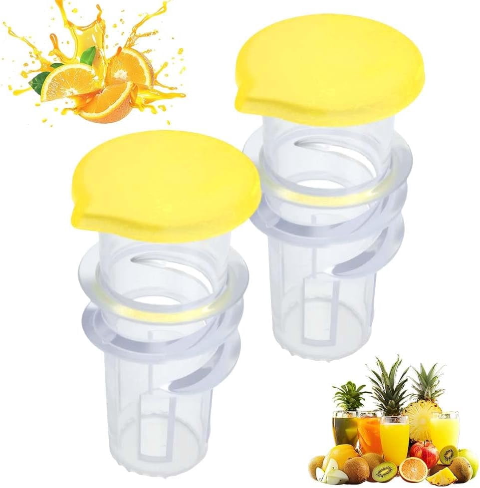 2Pcs Lemon Squeezer, 2025 New Screw Top Lemon Juicer Mini Manual Lemon ...