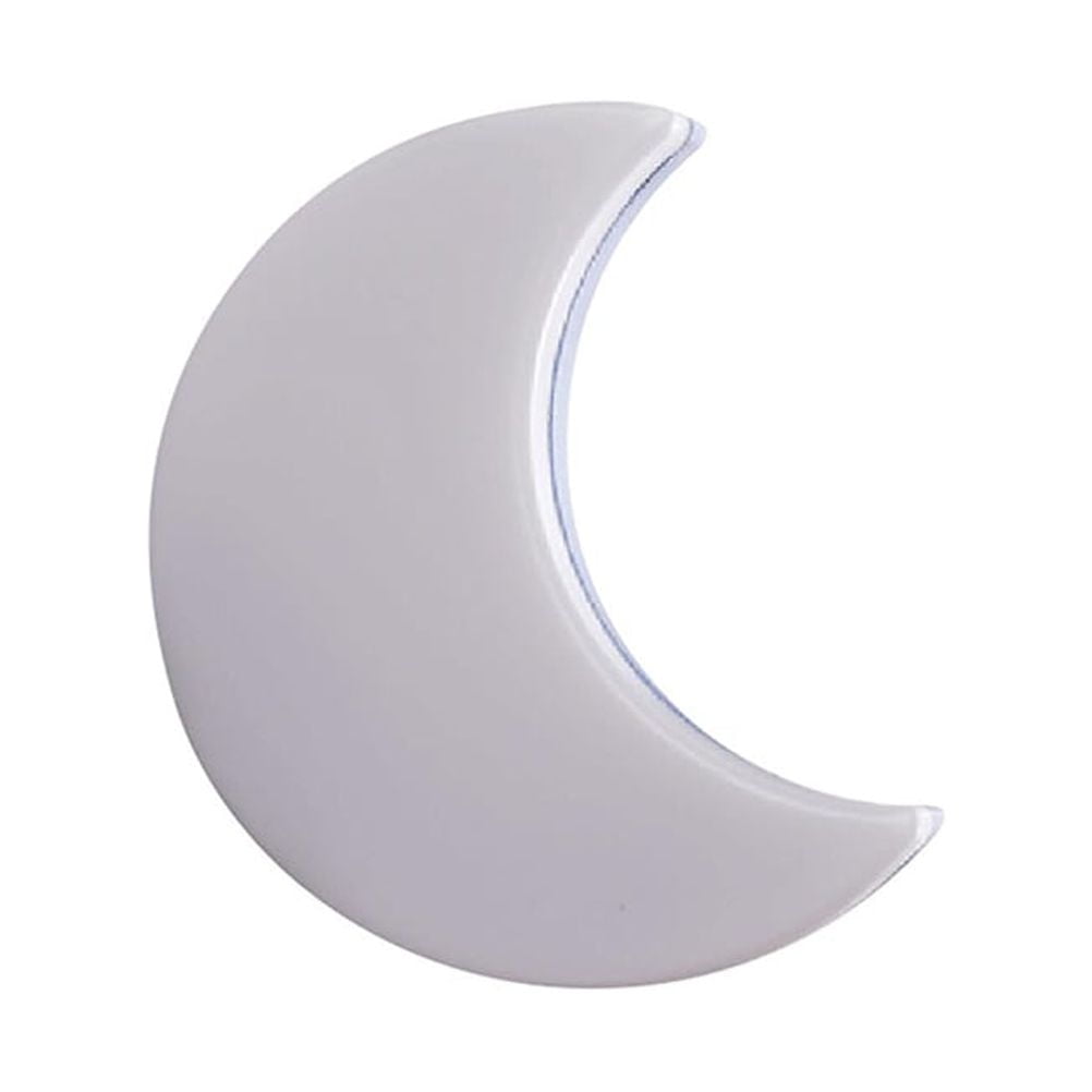 2Pcs Light Sensor Control Moon Shape LED Night Lights Children Bedroom ...