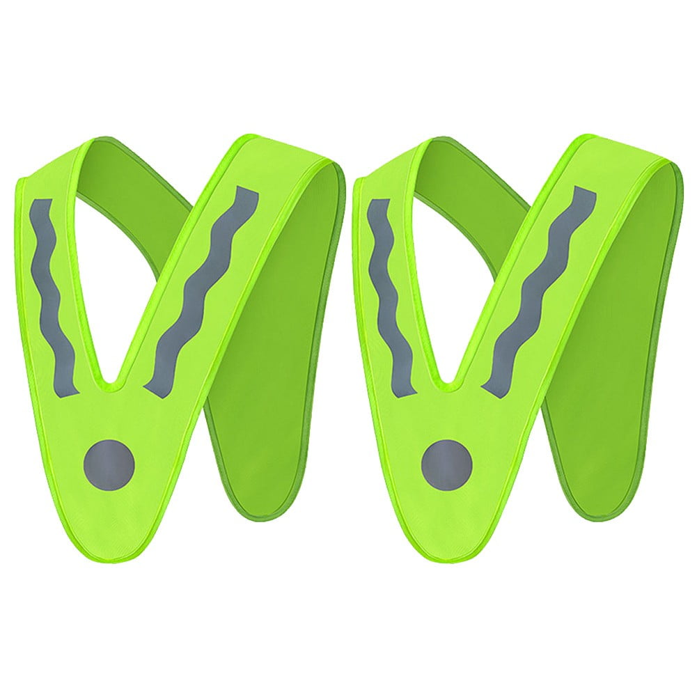 2Pcs Lightweight High Visibility Vests for Children,V-Shape Vest Safety ...