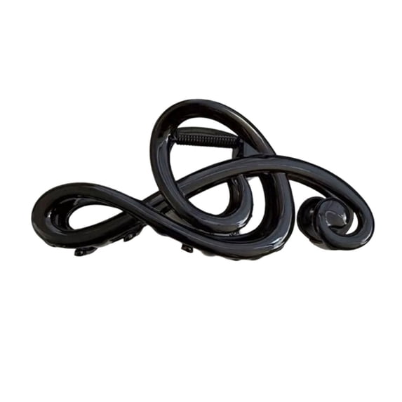 2Pcs Lightweight Note Shaped Hair Claw Gentle On Hair Comfortable Wear ...