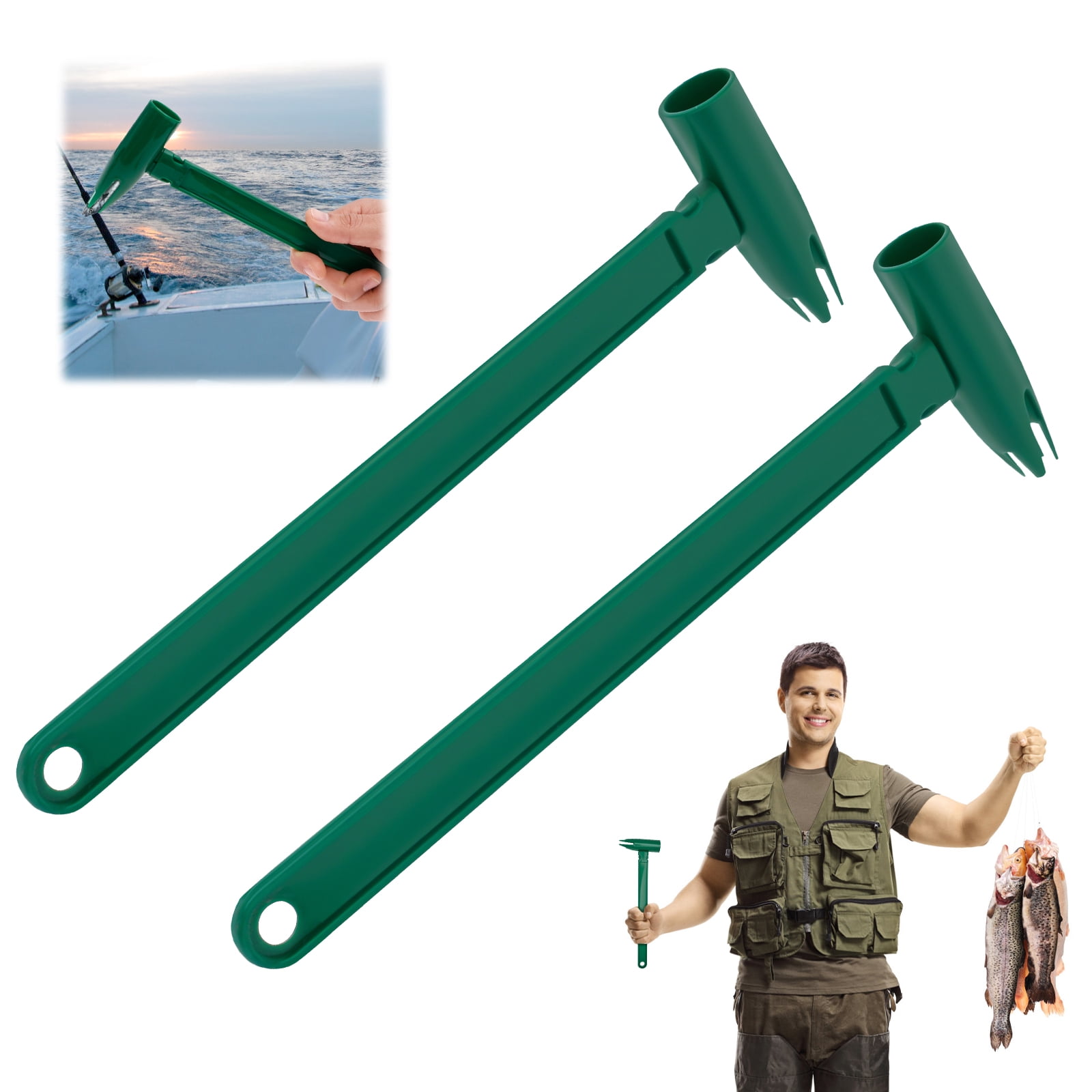 2Pcs Live Bait Catcher Device Quick and Precise Live Bait Holder Tool ...