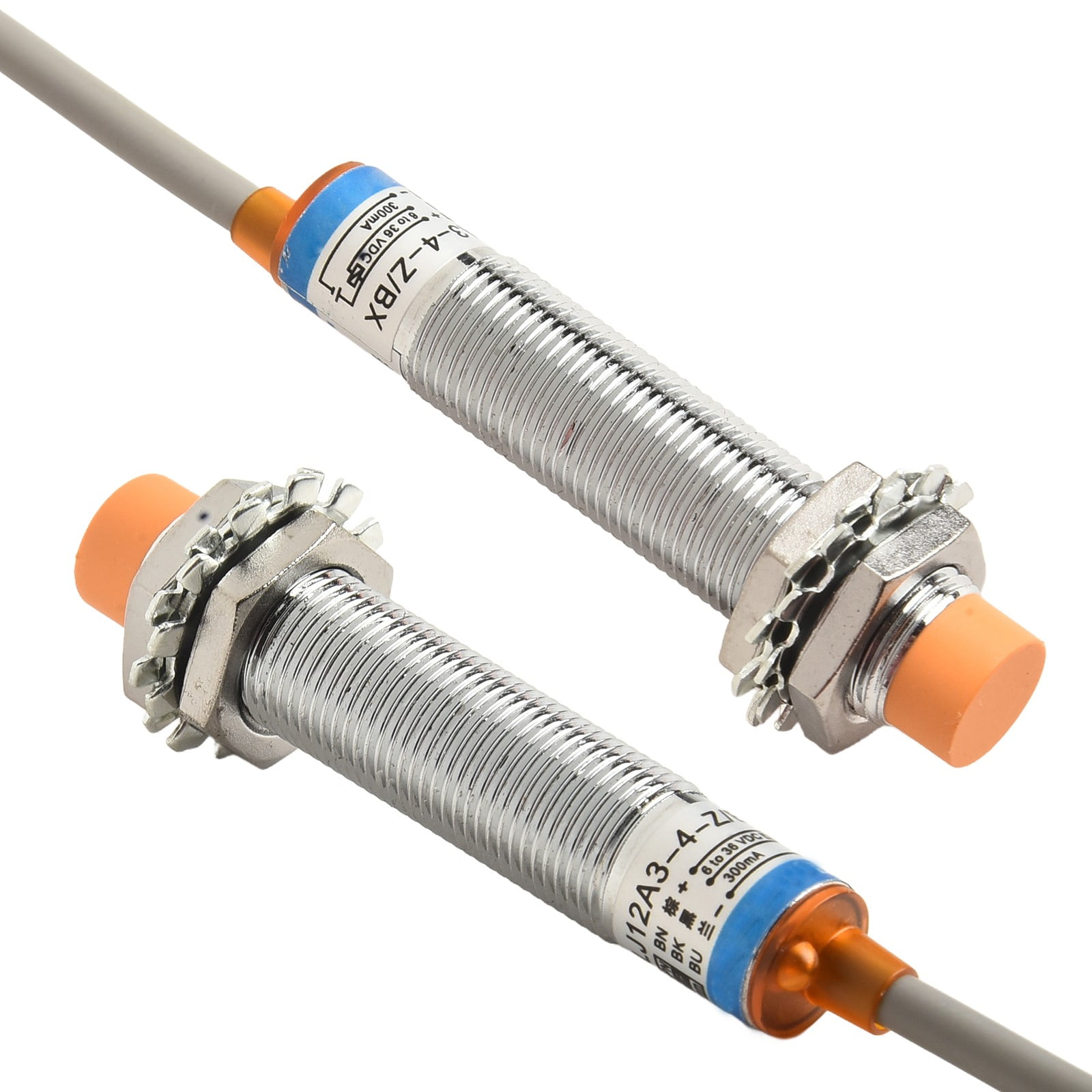 2Pcs Lj12A3-4-Z/Bx Inductive Proximity Sensor Switch Npn 6V-36V Approach Sensor YIWEI - Walmart.com
