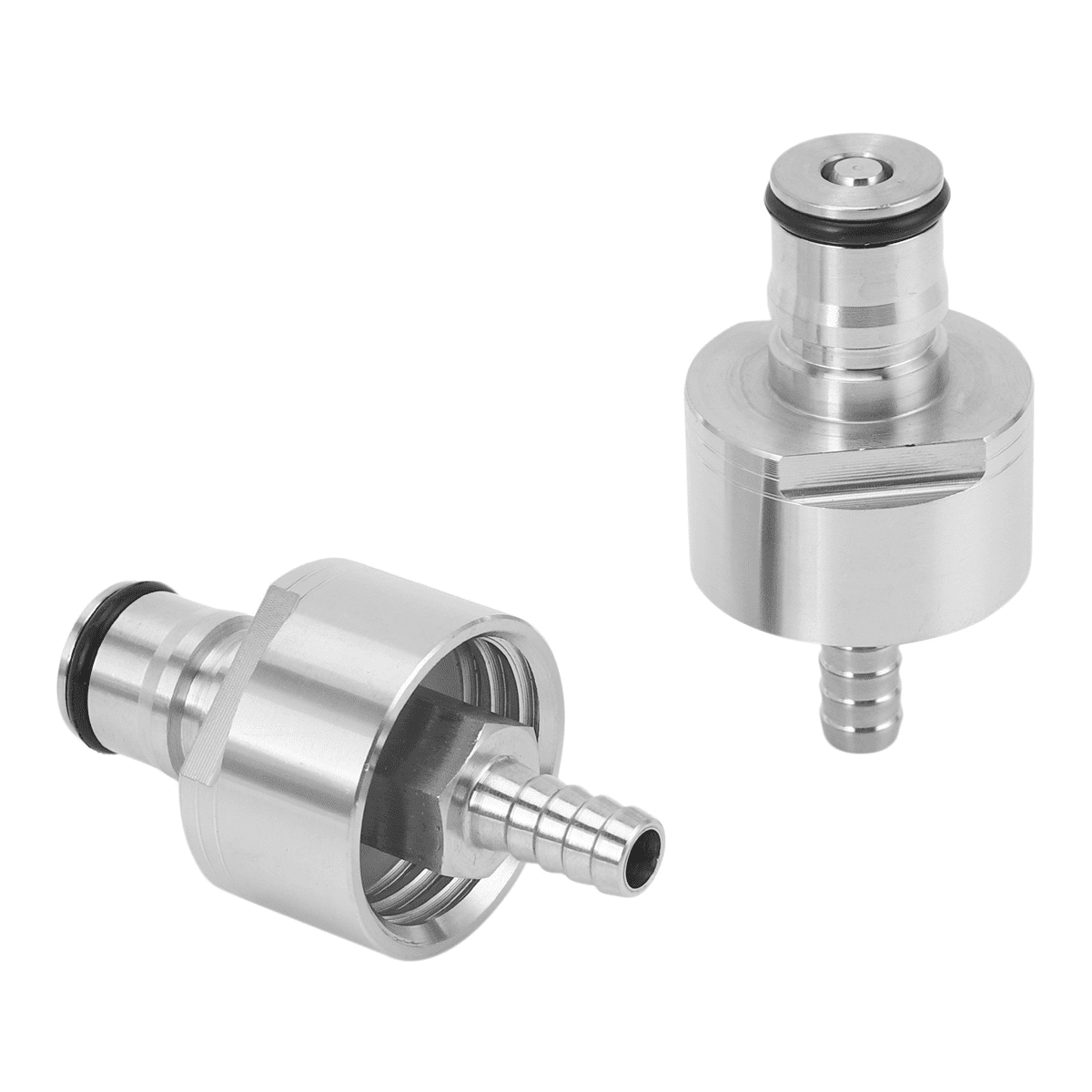 2Pcs/Lot 304 Stainless Steel Carbonation Cap 5/16 Inch Barb, Ball Lock ...