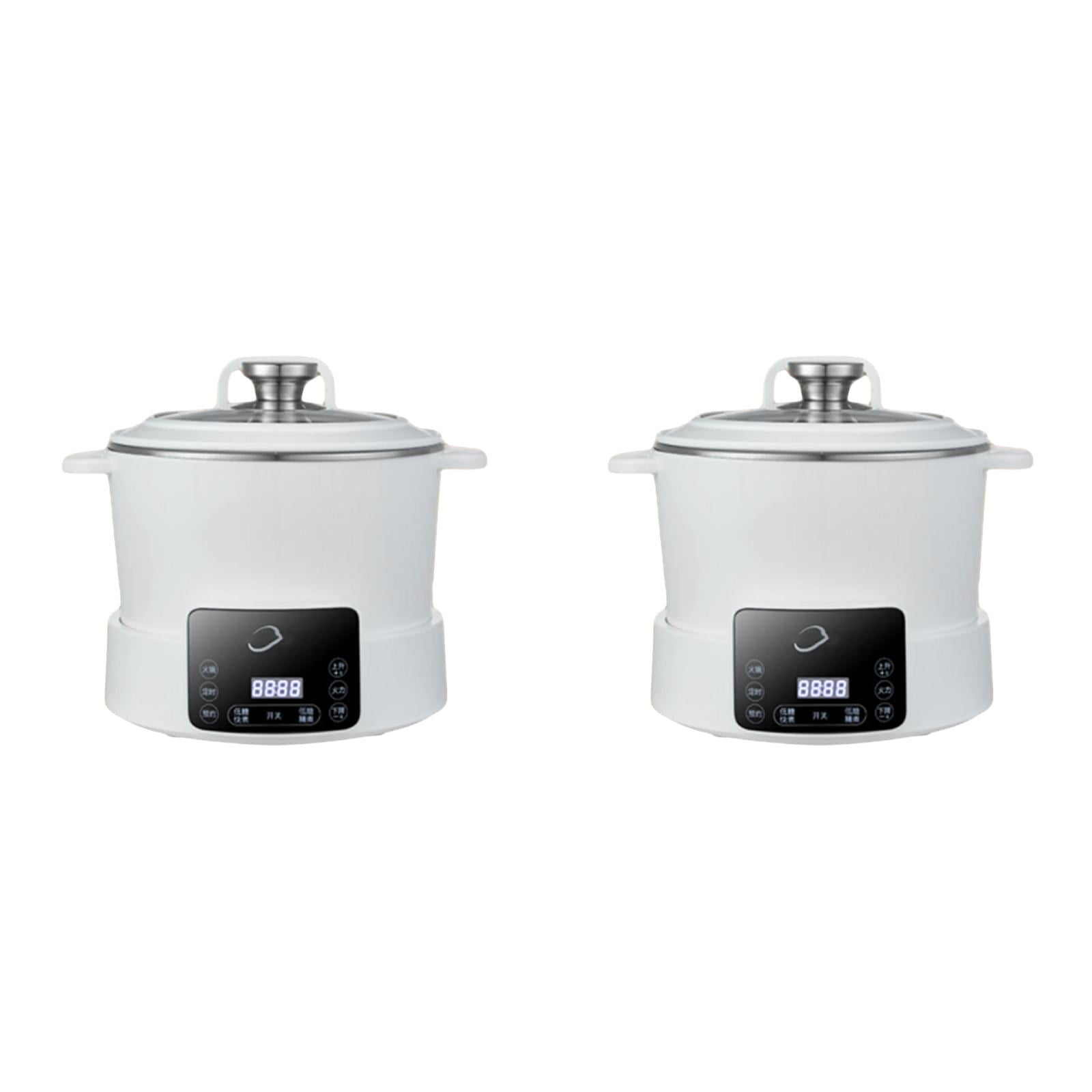 2Pcs Low Multifunctional Rice Cooker 3L Lifting Removal Rice Cooker ...