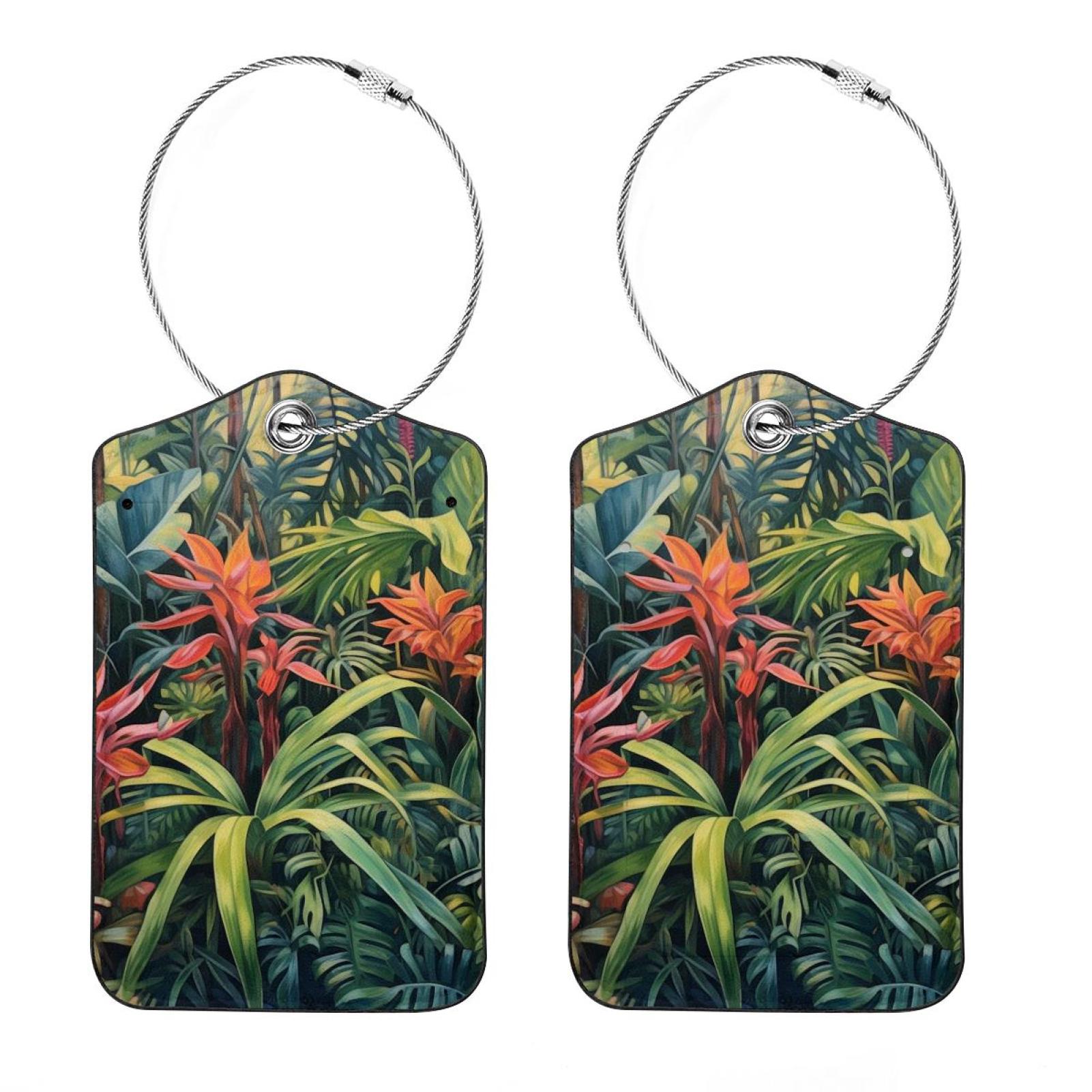 2Pcs Luggage Tags for Suitcase, Easy-to-Recognize Baggage Tags with ...