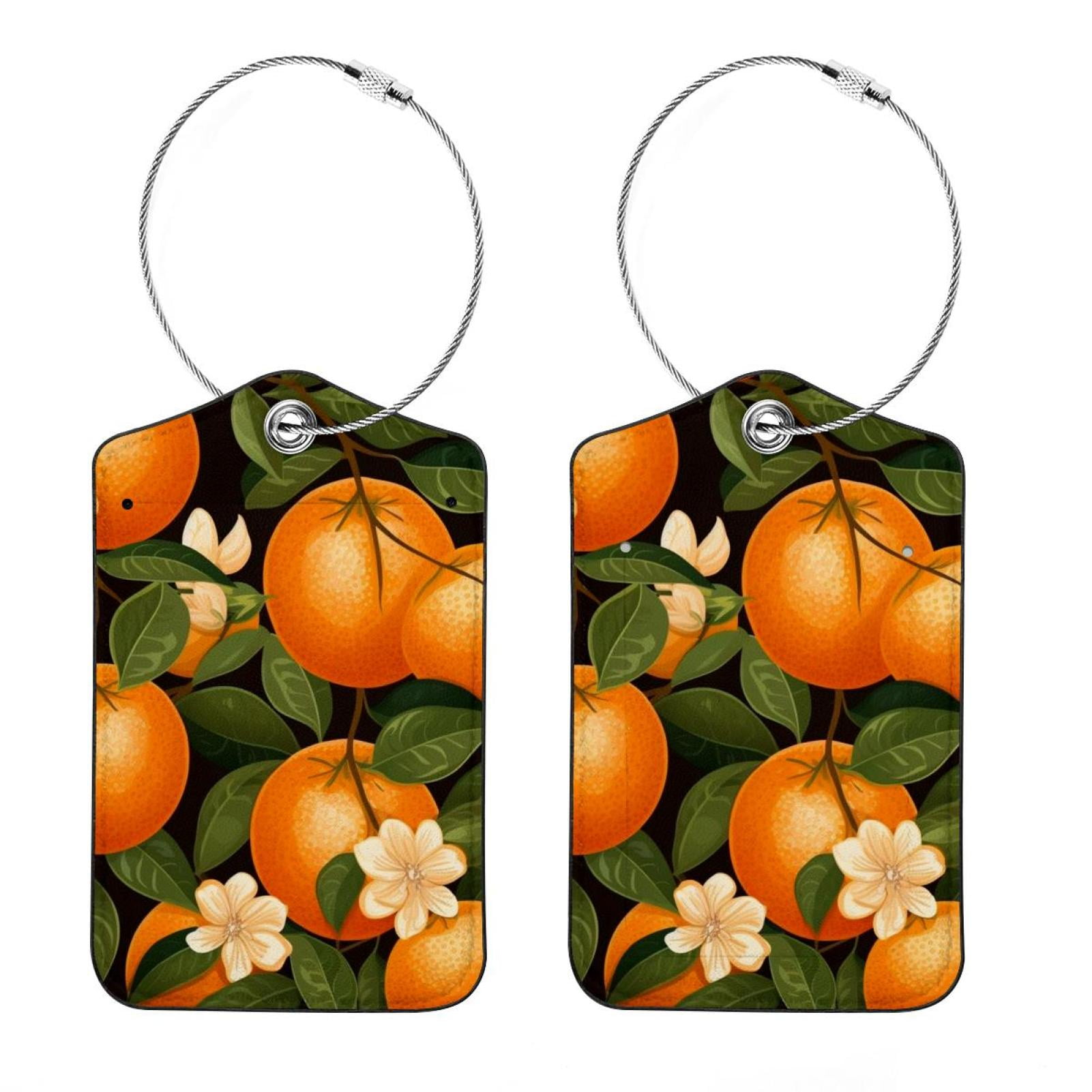 2Pcs Luggage Tags for Suitcase, Easy-to-Recognize Metal Loop Lock ...