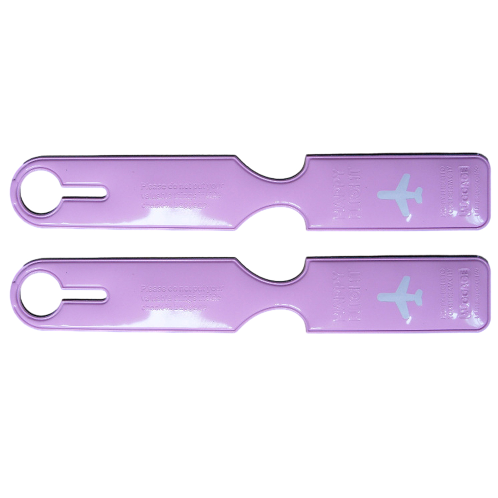 2Pcs Luggage Tags with Name ID Card Flexible Waterproof Bright Color ...