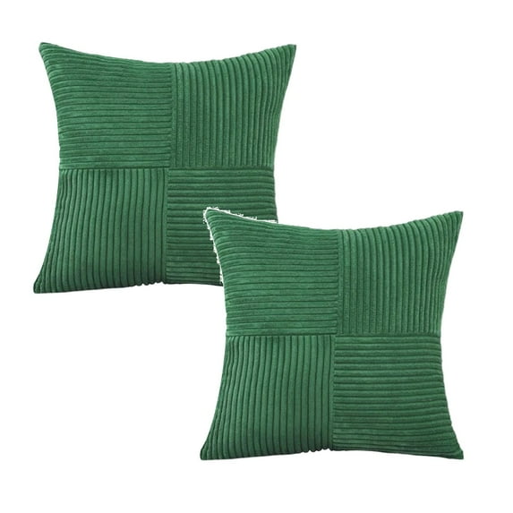 2Pcs Luxurious Corduroy Throw Pillow Cover For Living Room Modern ...