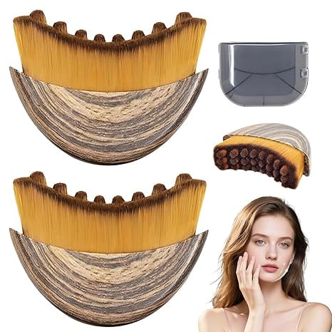 2Pcs Lymphatic Contour Face Brush,Lymphatic Face Brush,Lymphatic ...