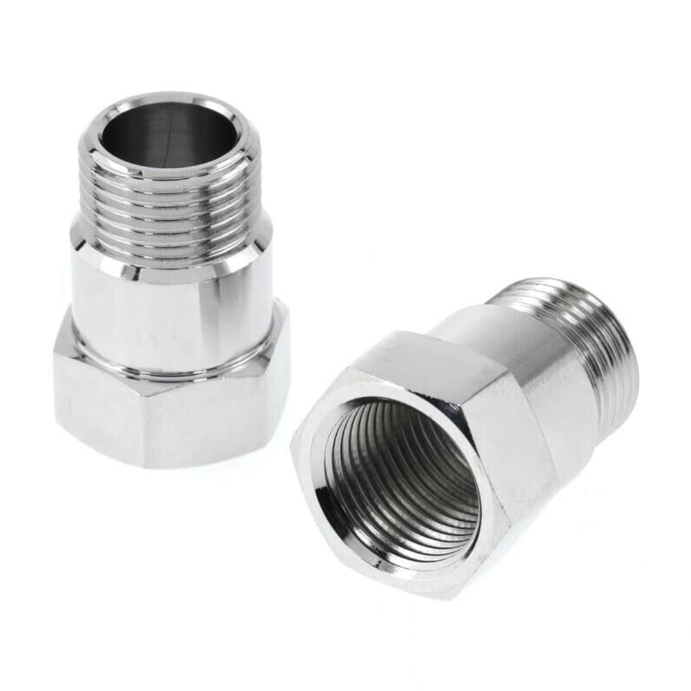 2Pcs M18x1.5mm Threaded O2 Oxygen Sensors Fitting Adapter A - Walmart.com