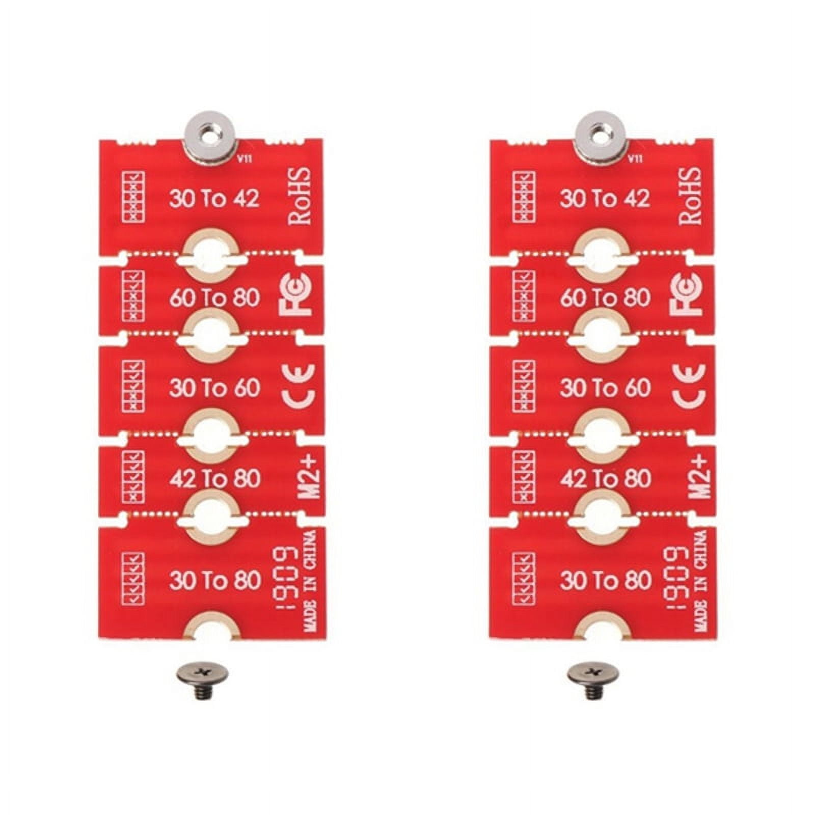 2Pcs M2 M2PLUS NGFF NVME M.2 Extended Transfer 2230, 2242, 2260, 2280 ...