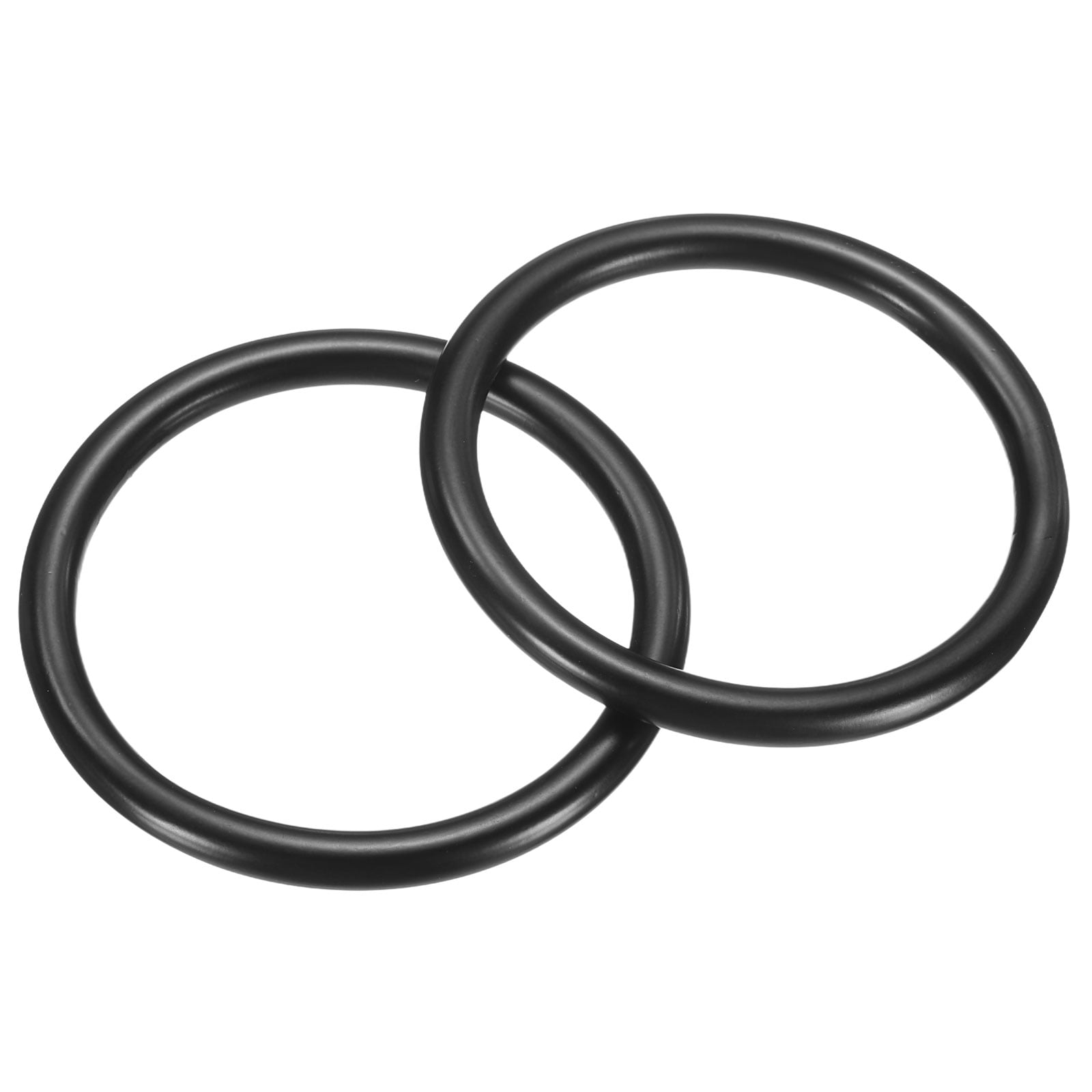 2Pcs M5 x 45mm Metal Rings, 304 Stainless Steel Solid Welded Seamless O ...