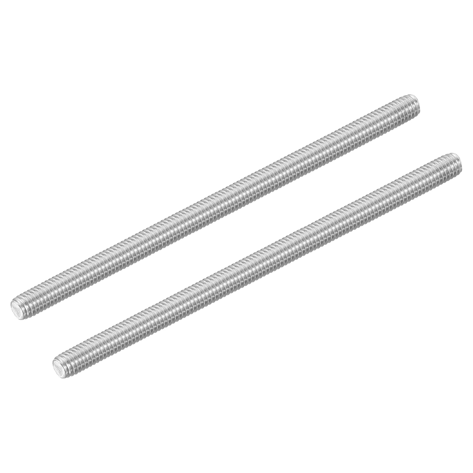 2Pcs M6-1.0x110mm Fully Threaded Rods, 304 Stainless Steel Thread Bar ...