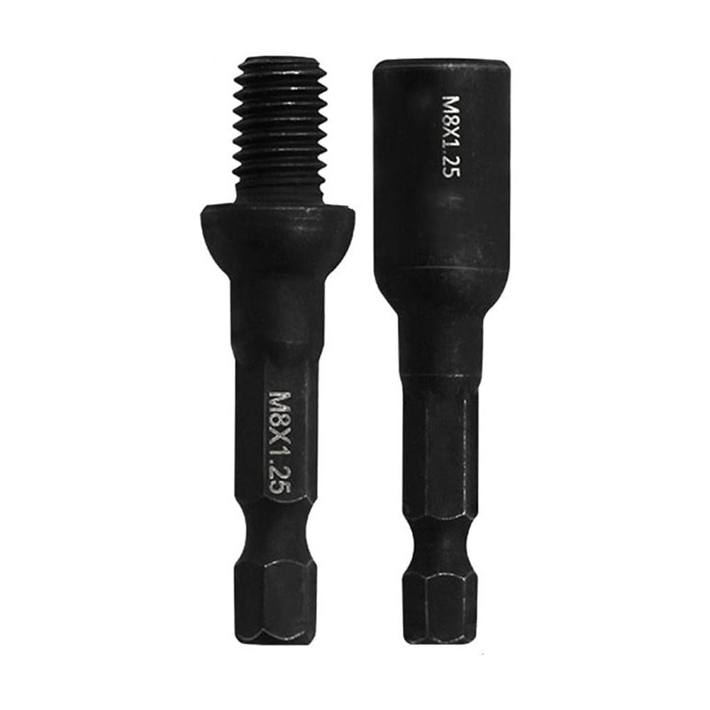 2Pcs M6-M10 Self-Tapping Socket Adapter Hanger Bolt Threaded Insert ...
