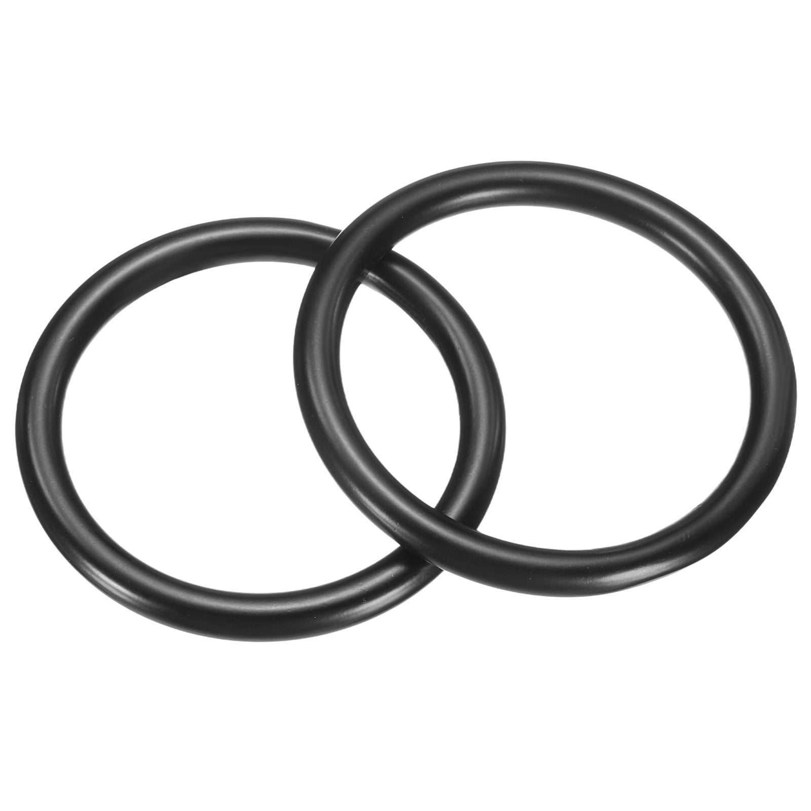 2Pcs M6 x 50mm Metal Rings, 304 Stainless Steel Solid Welded Seamless O ...