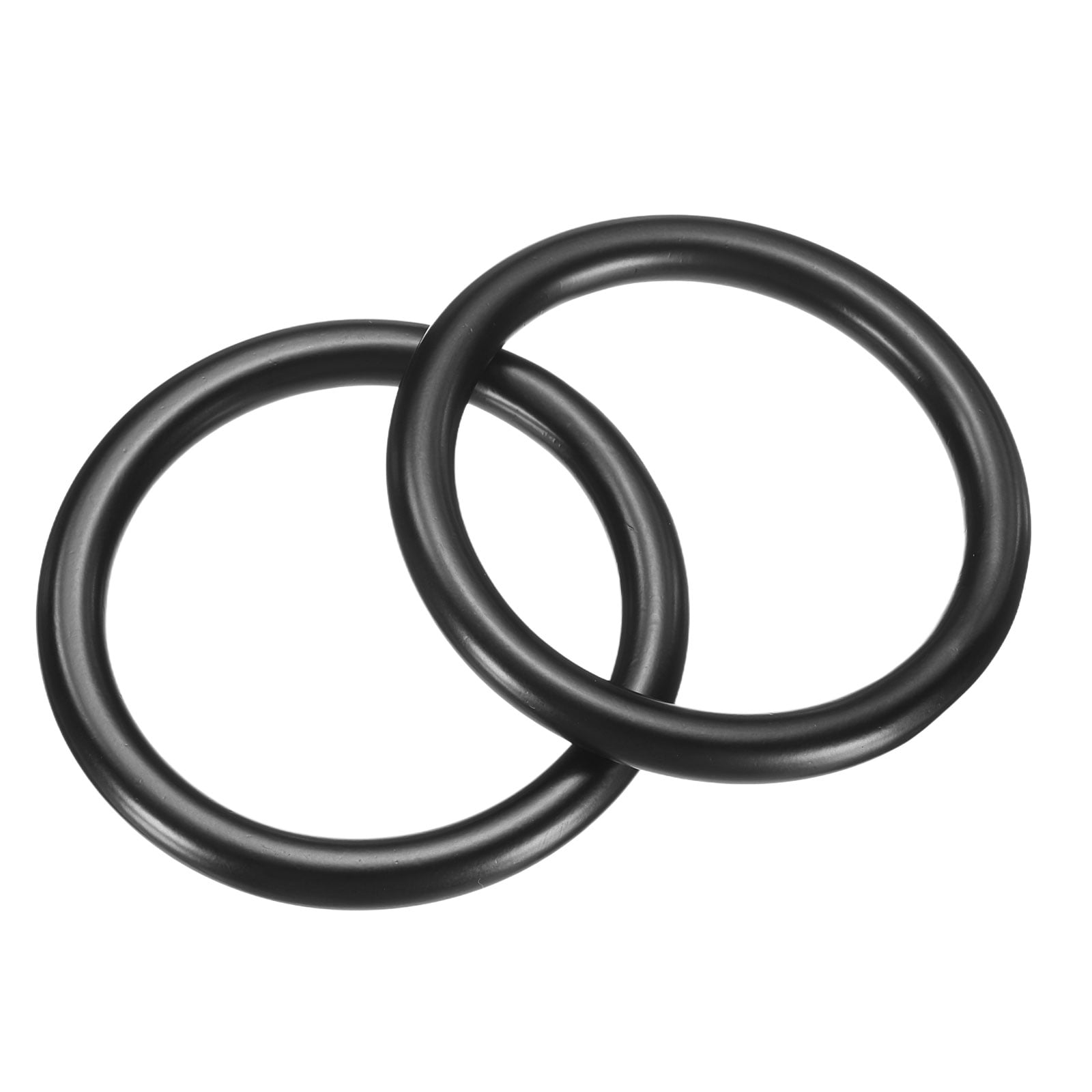 2Pcs M7 x 50mm Metal Rings, 304 Stainless Steel Solid Welded Seamless O ...