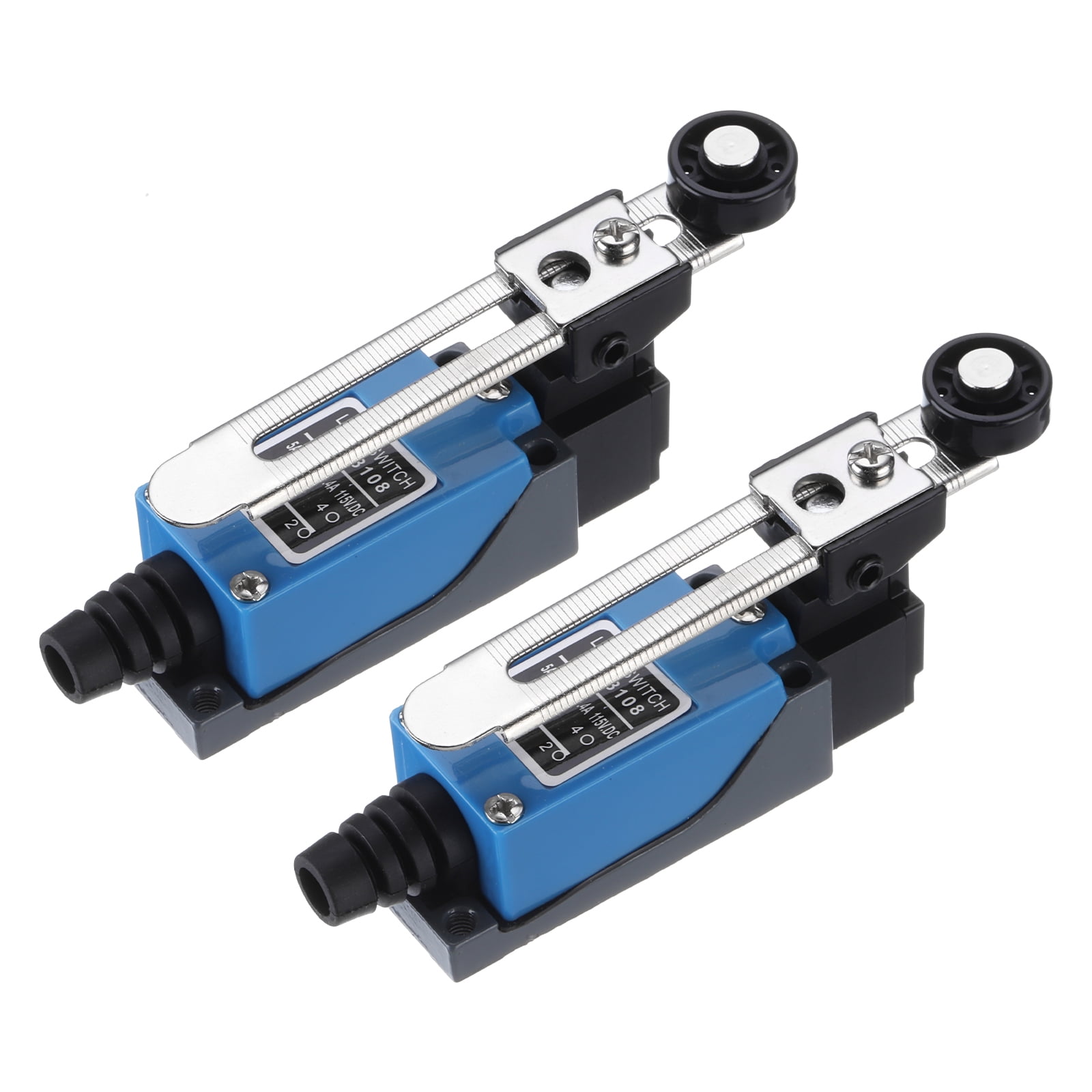 2Pcs ME8108 1NO + 1NC Micro Limit Switch 5A/0.4A 250VAC/115VDC Waterproof Miniature Micro ...