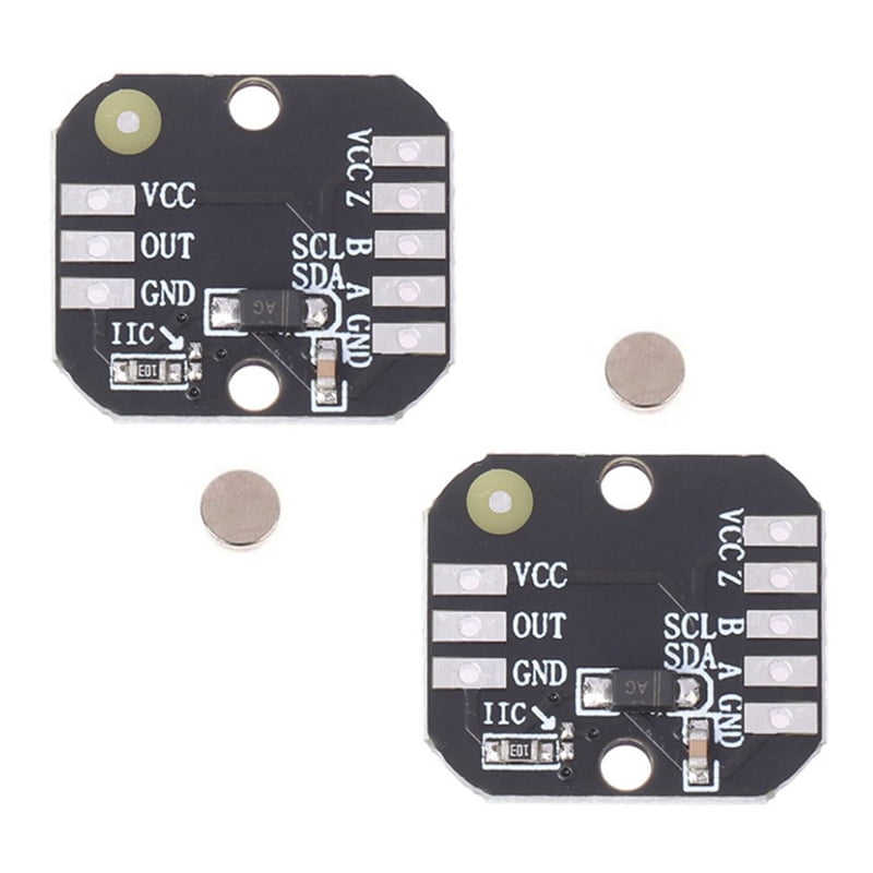 2Pcs MT6701 Magnetic Encoder Module PWM/ Brushless Motor Encoder ABZ ...