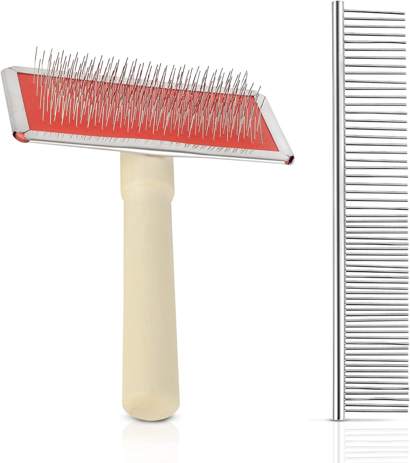 2Pcs Macrame Fringe Comb Set Stainless Steel Metal Combs Macrame Tassel ...