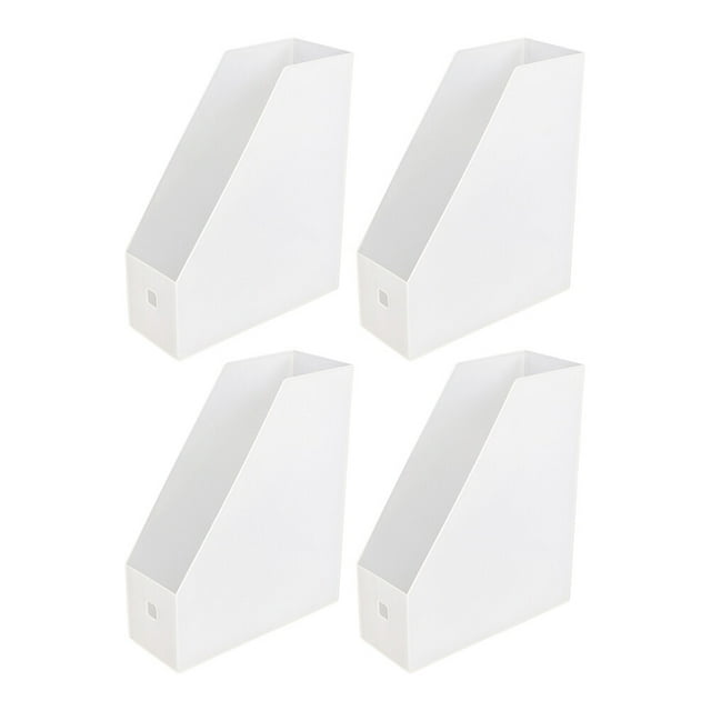 2Pcs Magazine Holders Plastic Desk Organizers Desktop Storage ...