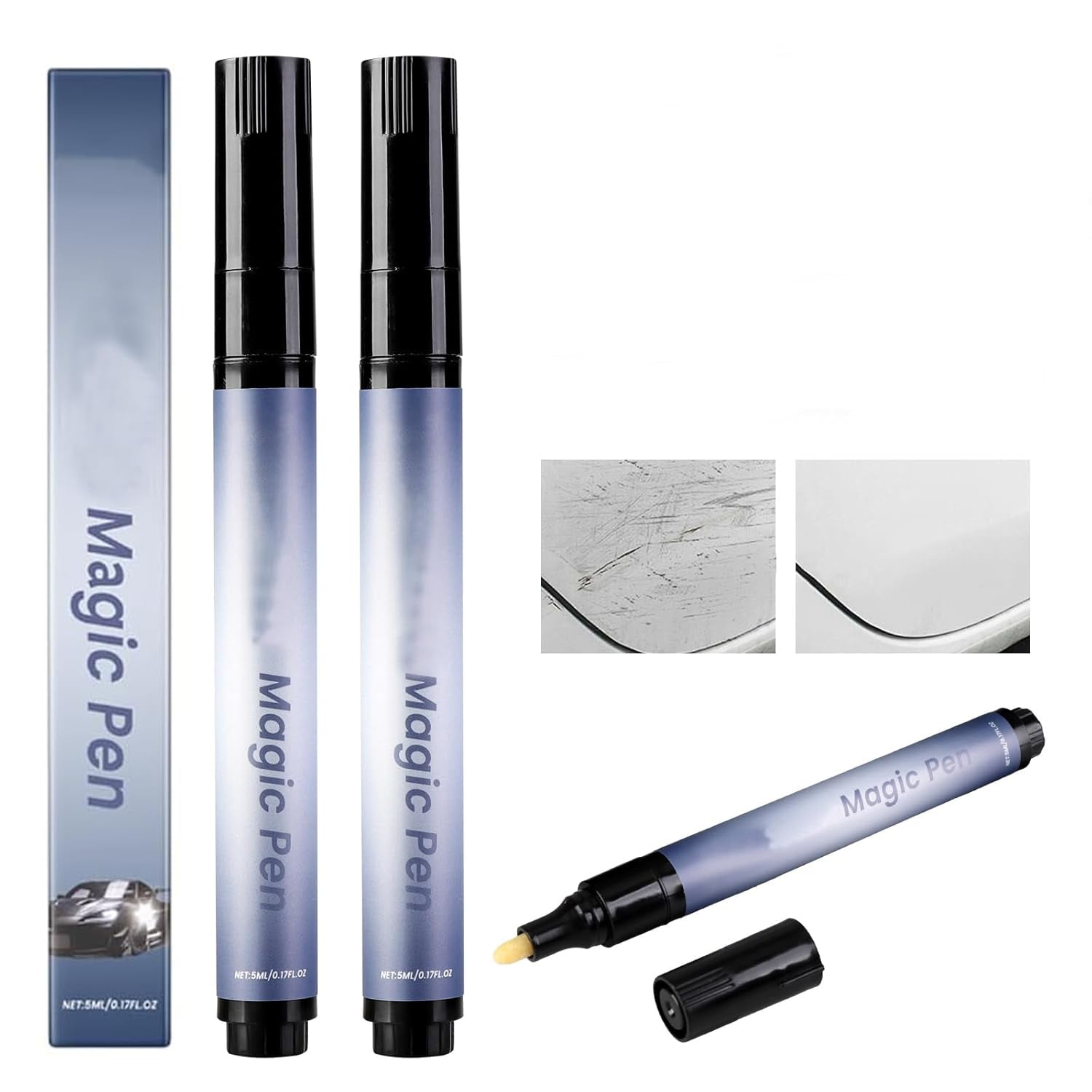 2Pcs Magic Pen, Long-Lasting, Effective Performance, Magic Pen for Car ...