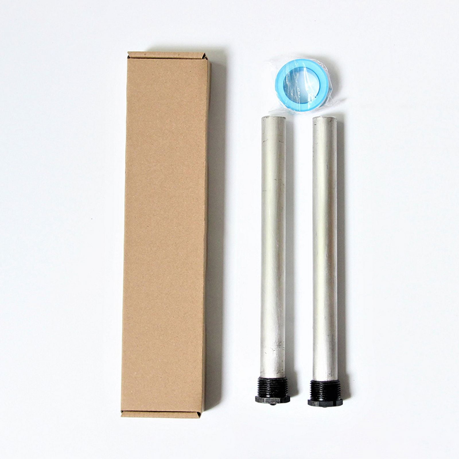2Pcs Magnesium Rod Kit Black Weld Cap Scale Inhibition NPT3/4 Water ...