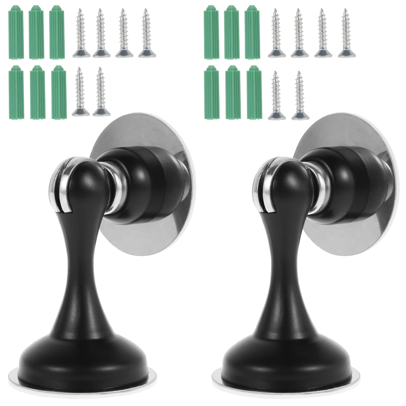 2Pcs Magnetic Door Stopper Stainless Steel Magnetic Door Catch ...
