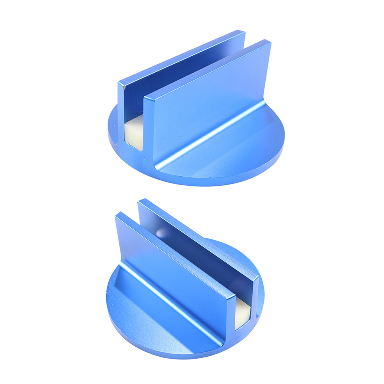 2Pcs Magnetic Jack Pad Aluminum Pinch Weld Frame Rail Adapter For Most ...