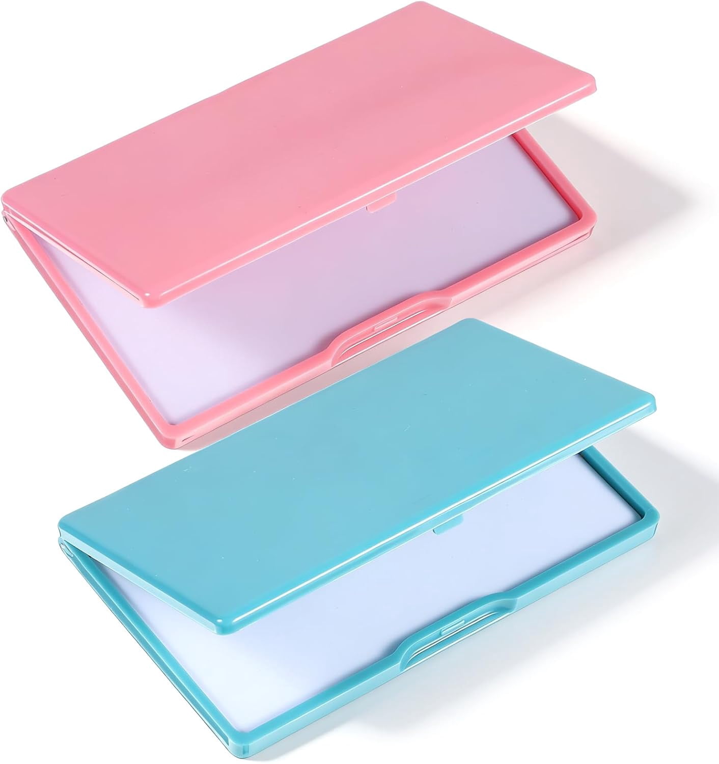 2Pcs Magnetic Needle Case Rectangle Magnetic Needle Holder Keeper Cross ...