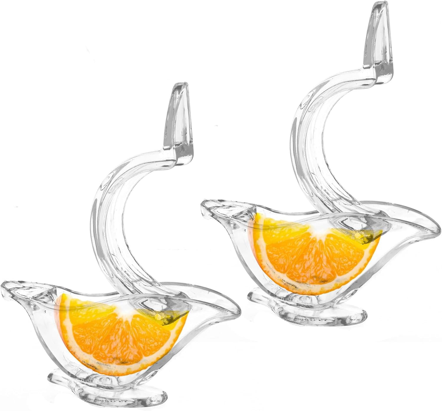 2Pcs Manual Lemon Slice Squeezer Lemon Juicer, Plastic Portable Fruit ...