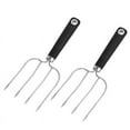 2Pcs Meat Fork,Poultry Roast Forks,Roast Chicken Forks with Slip ...