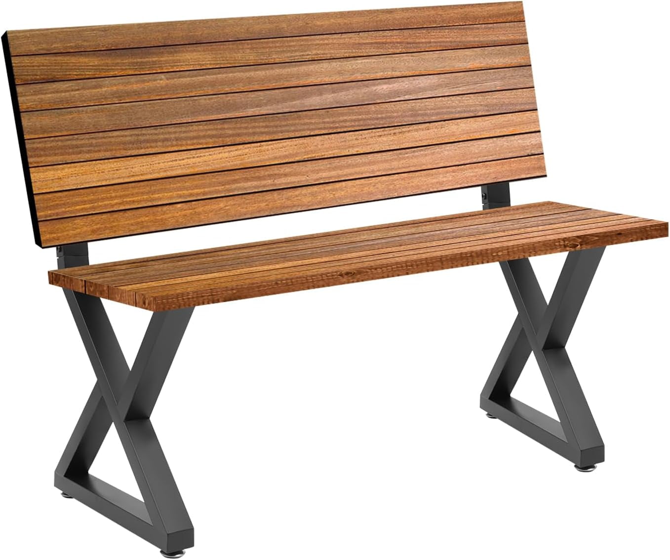 2Pcs Metal Bench Legs 16" Coffee Table Legs Triangle Metal Chair Base ...