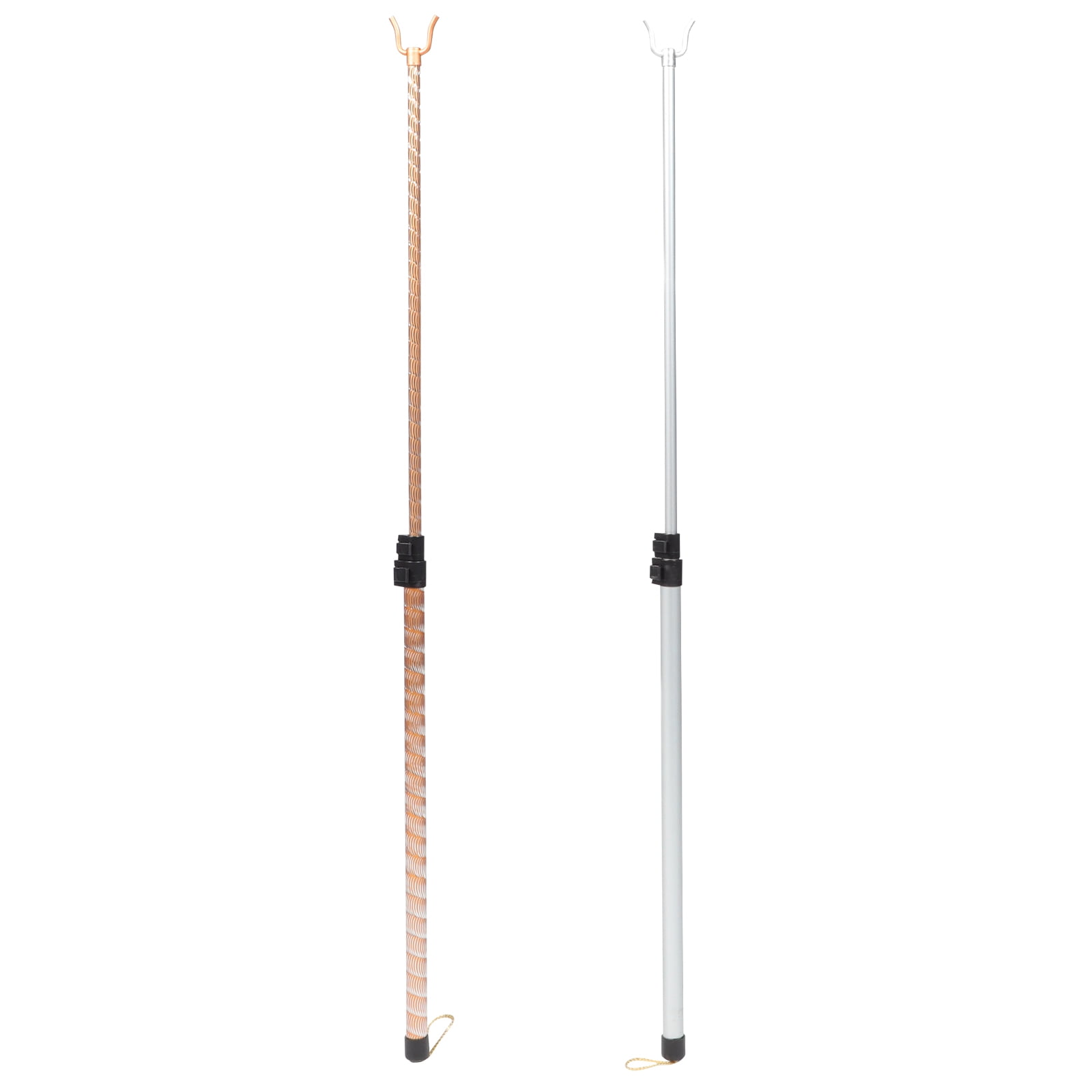 2Pcs Metal Clothesline Props Retractable Clothes Rods Long Dressing ...