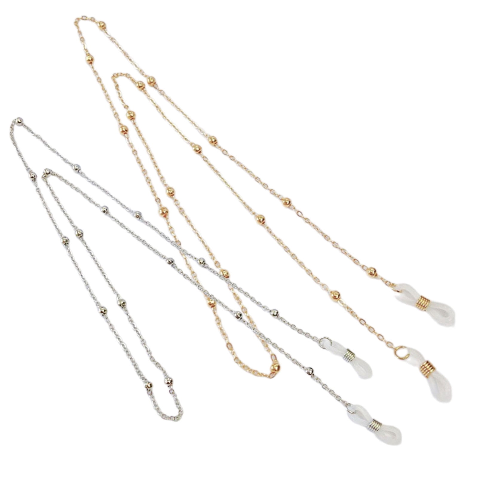2Pcs Metal Eyewears Retainer Chain For Glasses Mask Strap Ergonomic ...