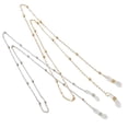 2Pcs Metal Eyewears Retainer Chain For Glasses Mask Strap Ergonomic ...