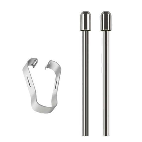 2Pcs Metal Round Head Pen Cores with Clip Replacement for Remarkable ...