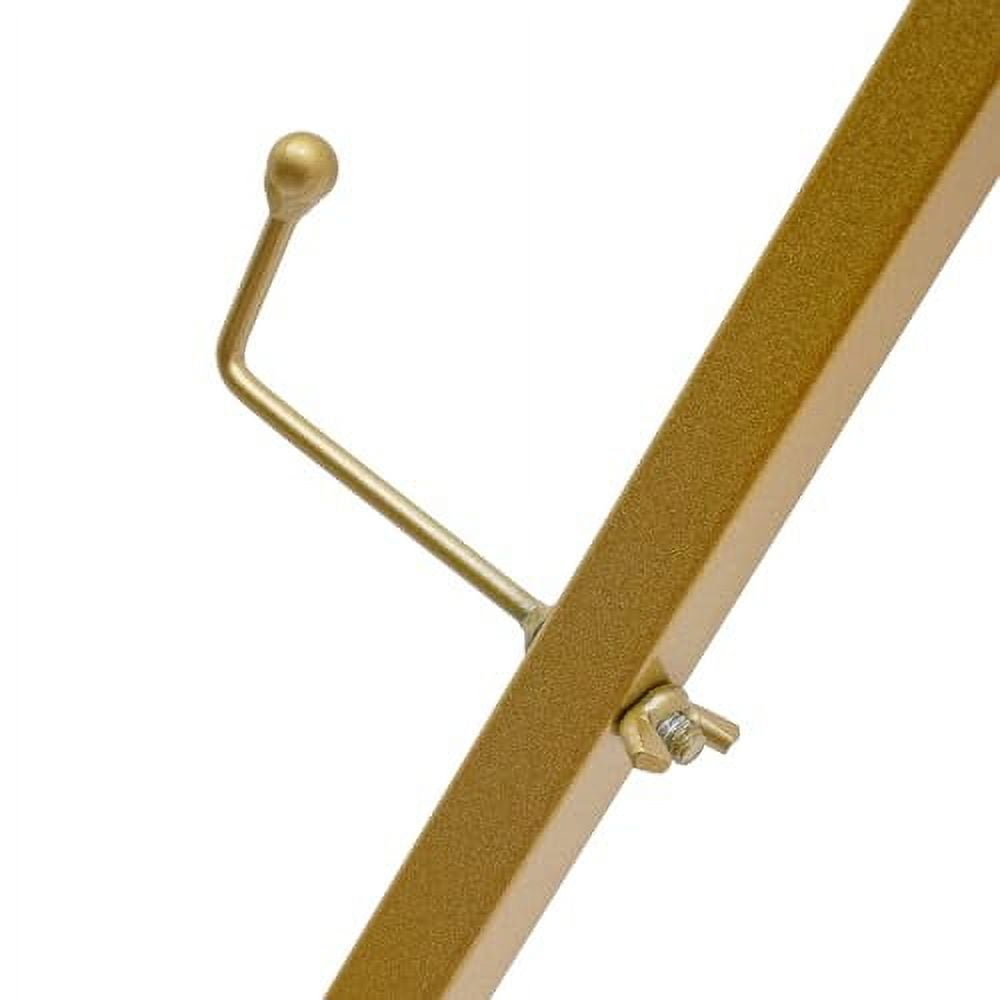 2Pcs Metal Tripod Artist Display Easel with Tray, 63 Inch Metal Floor ...