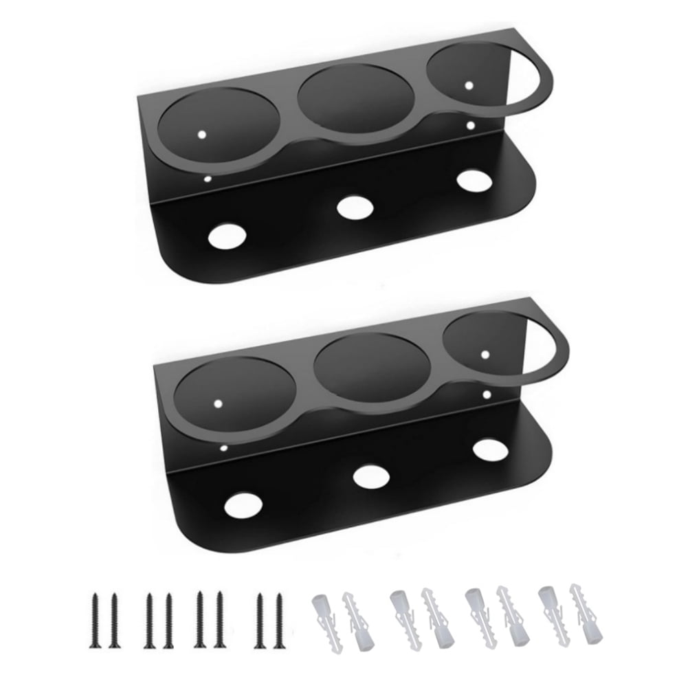 2Pcs Metal Wall Mounted Spray Tank Rack with 3 Holes Mist Tank Rack for ...