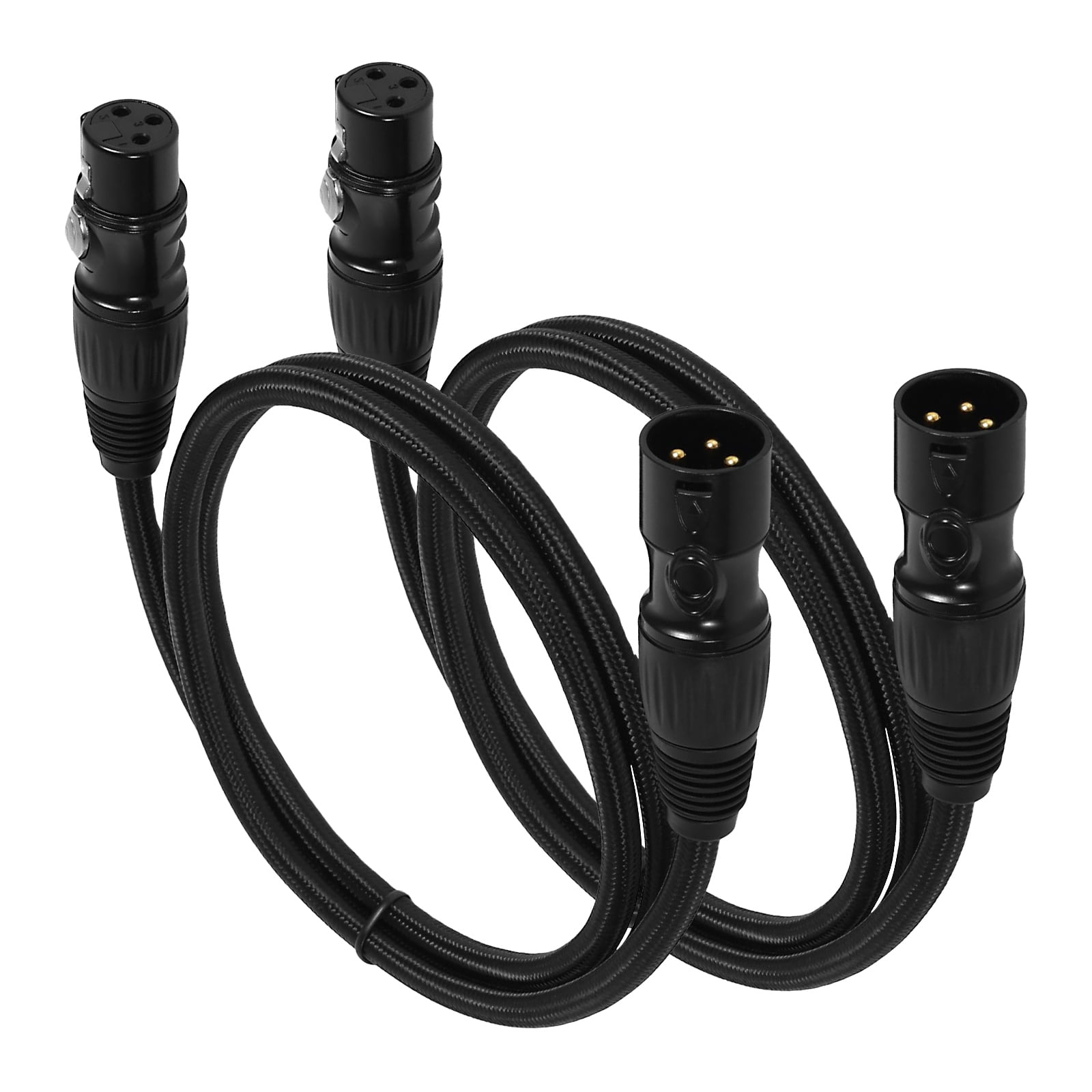 2Pcs Microphone Wire Mic Cable Microphone Cable Multipurpose Male to ...