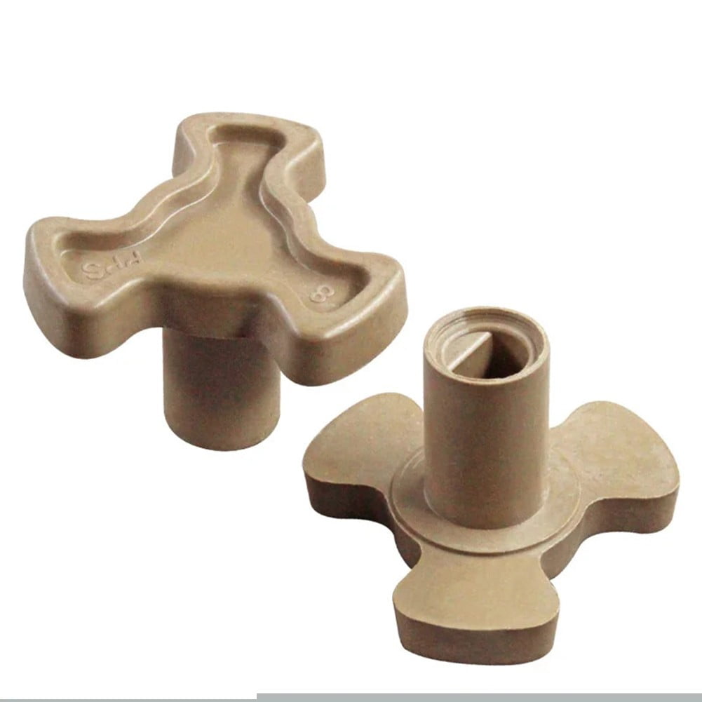 2Pcs Microwave Oven Turntable Coupler Replacement Tray Connecting Shaft ...