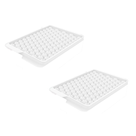 2Pcs Mini Ice Cube Trays Small Ice Cube Tray Crushed Ice Tray For ...