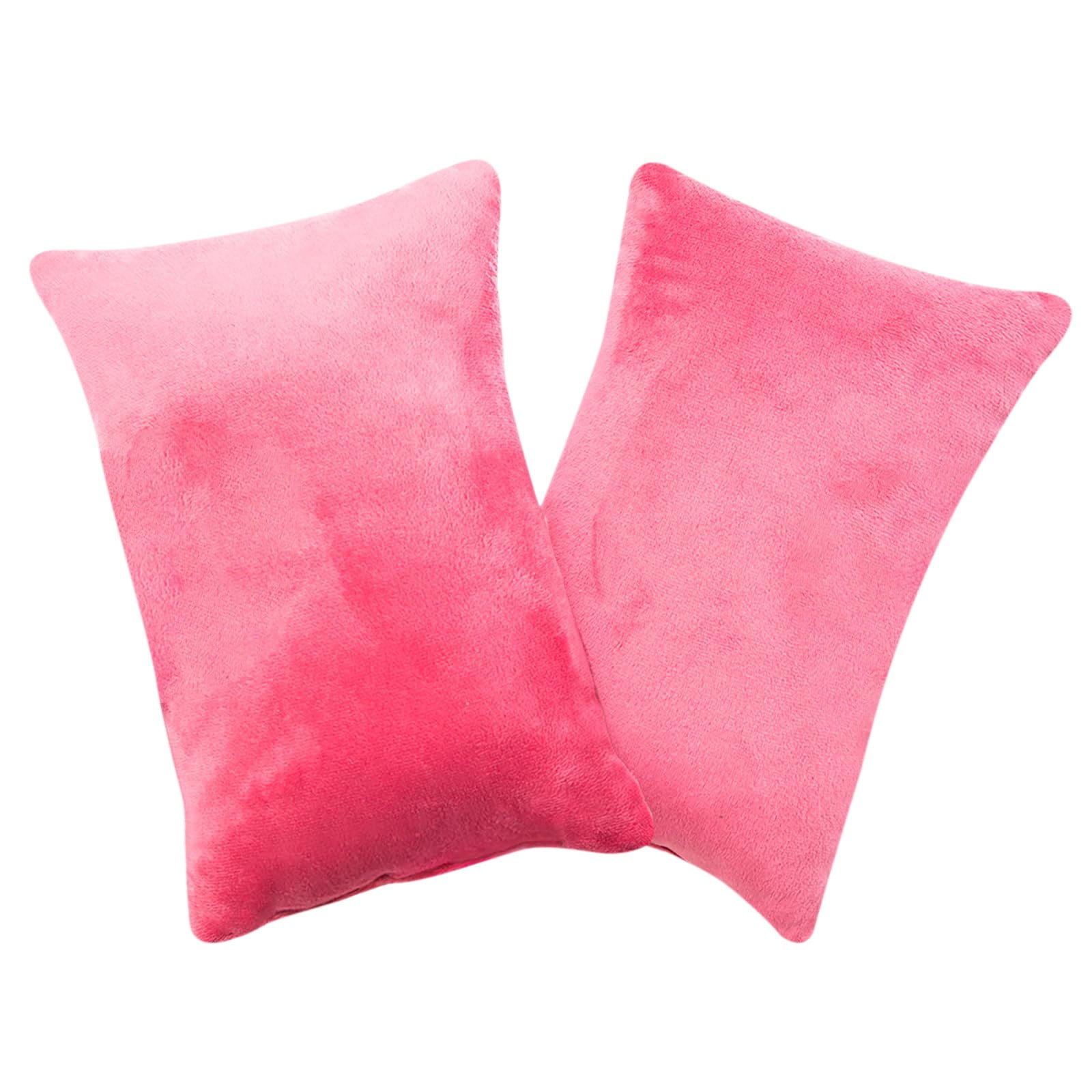 2Pcs Mini Pillow, 11 X 7 Inches Soft Velvet Pillows, Small Memory Foam ...