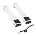 2Pcs Mobile Washing Machine Base Heavy Duty Adjustable Laundry Stand ...