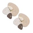 2Pcs Moon Lamp Alarm Clock Alarm Cloc K High End Wall Clock S ...